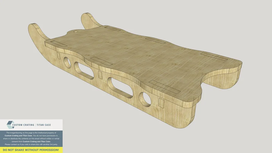 CNC Cut Snow Sled | 3D Warehouse
