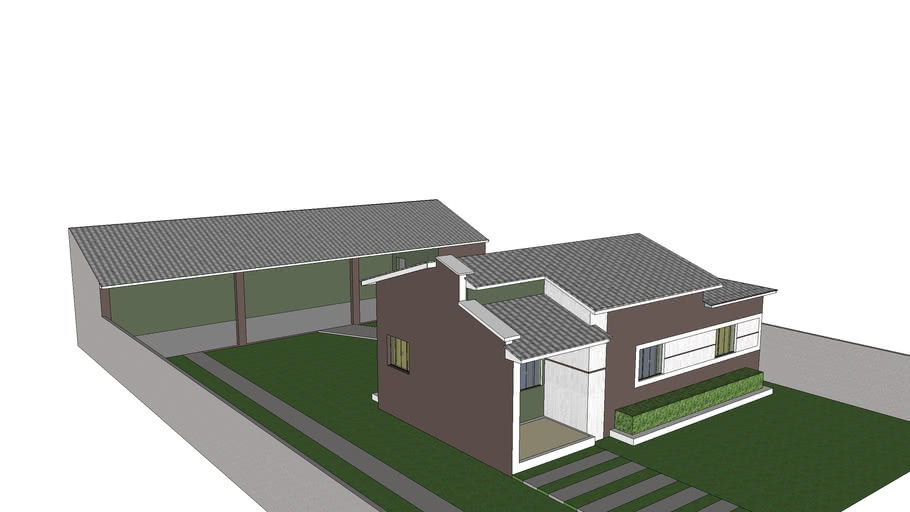 Casa Simples e Moderna | 3D Warehouse