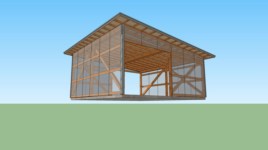 Pole Barn | 3D Warehouse
