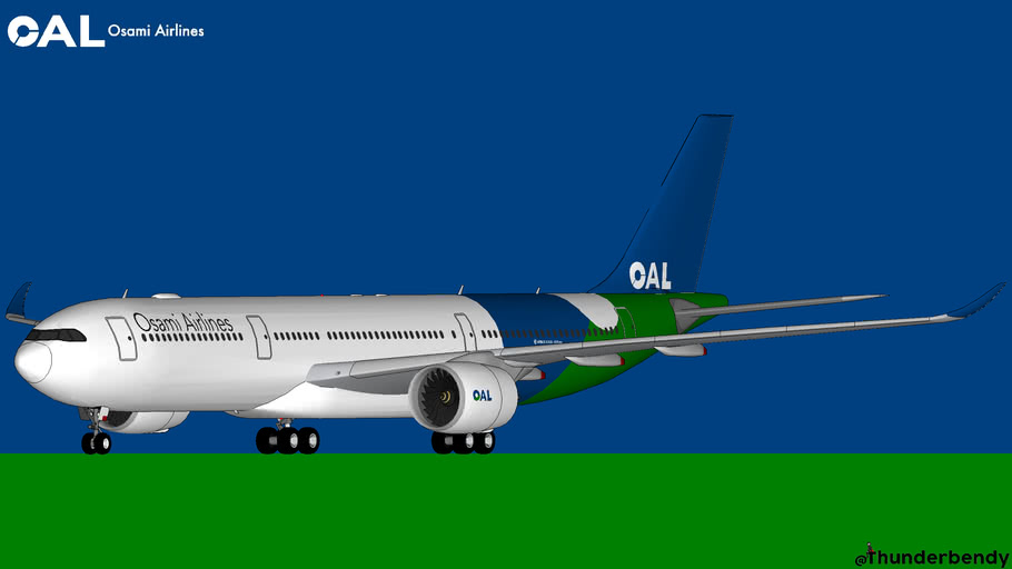 OAL Airbus A330-900NEO (2020) Fictional | 3D Warehouse