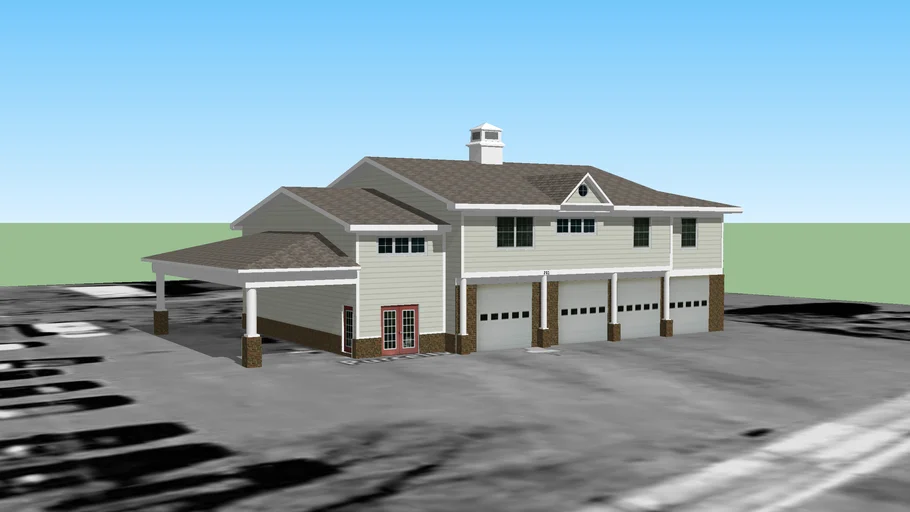 Former Rescue Squad Building | 3D Warehouse