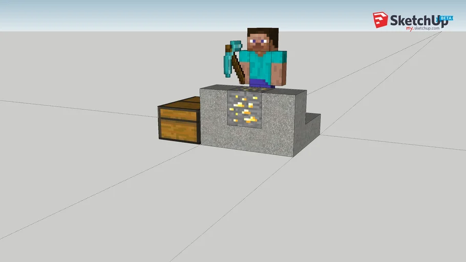 Hucha minecraft Silvia | 3D Warehouse