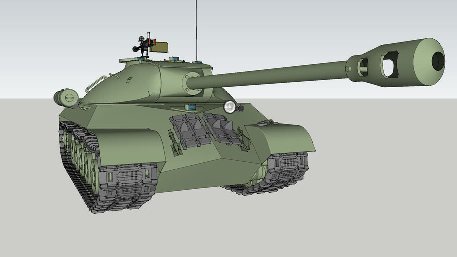 IS-3 (Iosef Stalin Model-3) | 3D Warehouse