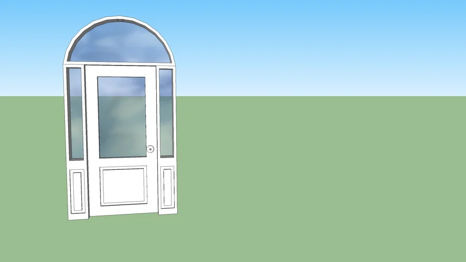 arched entry | 3D Warehouse
