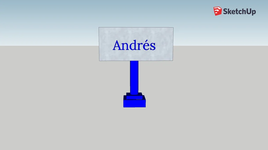 Valla Publicitaria | 3D Warehouse