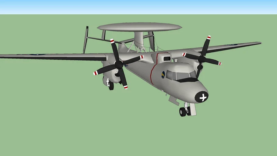 Grumman E-2C Hawkeye | 3D Warehouse