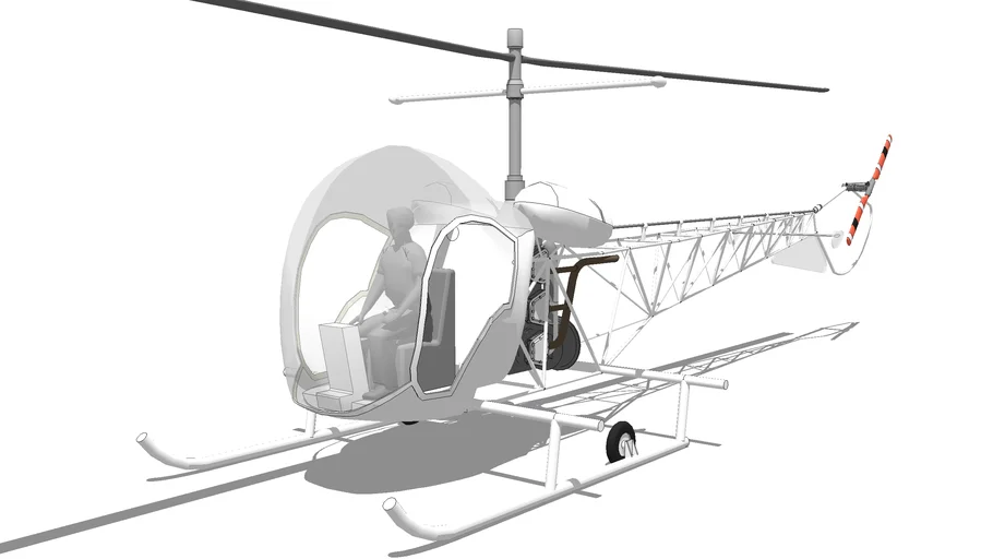 Bell 47 | 3D Warehouse