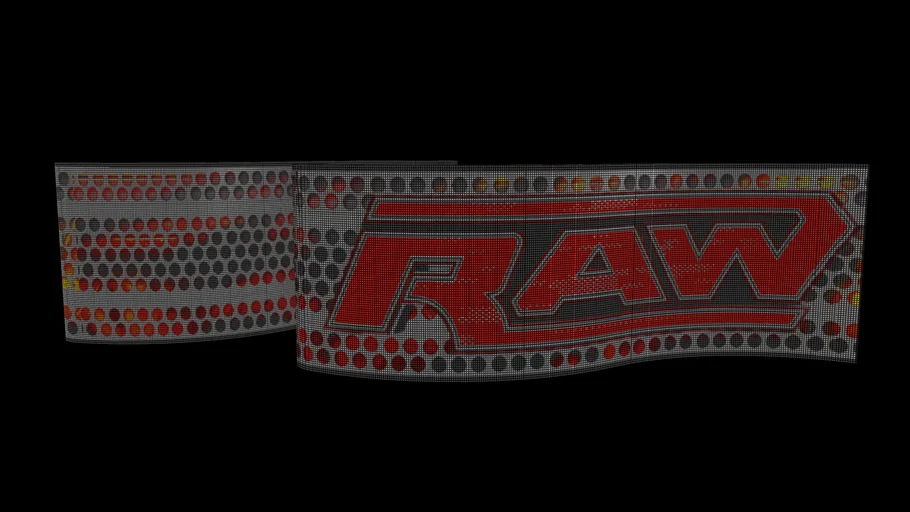WWE RAW HD Minitron - Detailed | 3D Warehouse