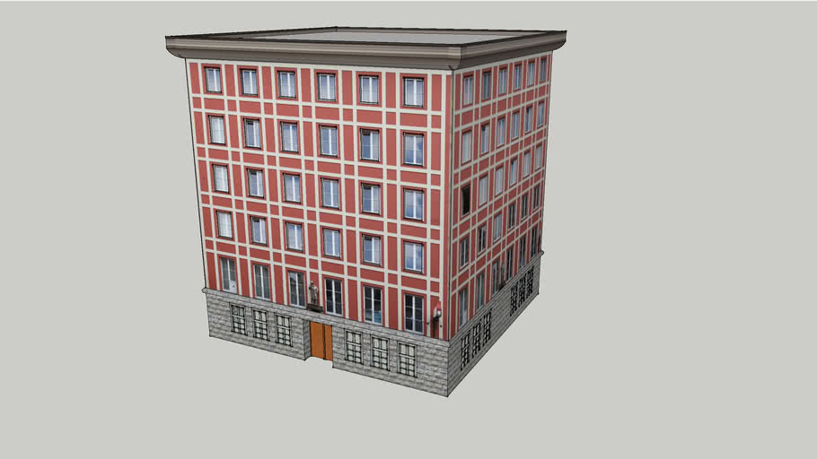 Small Apartment Complex | 3D Warehouse