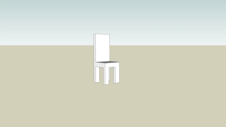 simple chair | 3D Warehouse