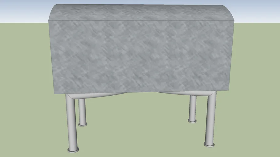 Ikea Pastill Hocker / Voetenbank | 3D Warehouse