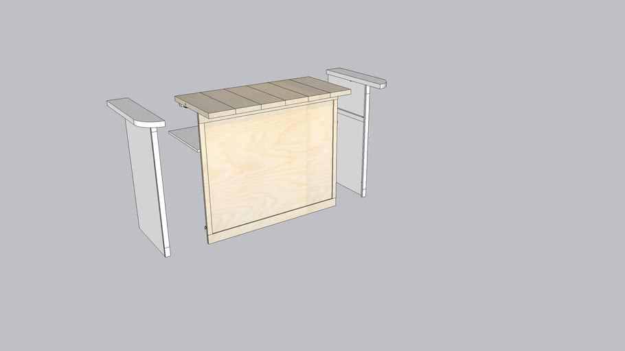 Round Bar Extension Foldable | 3D Warehouse