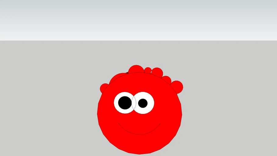 red puffle | 3D Warehouse