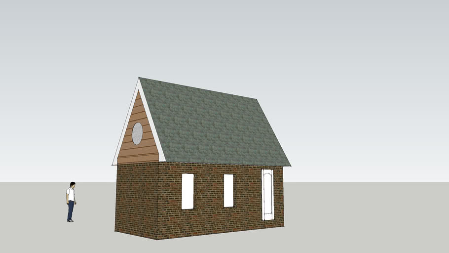 this is a house no one would live in. this is a crack house. | 3D Warehouse