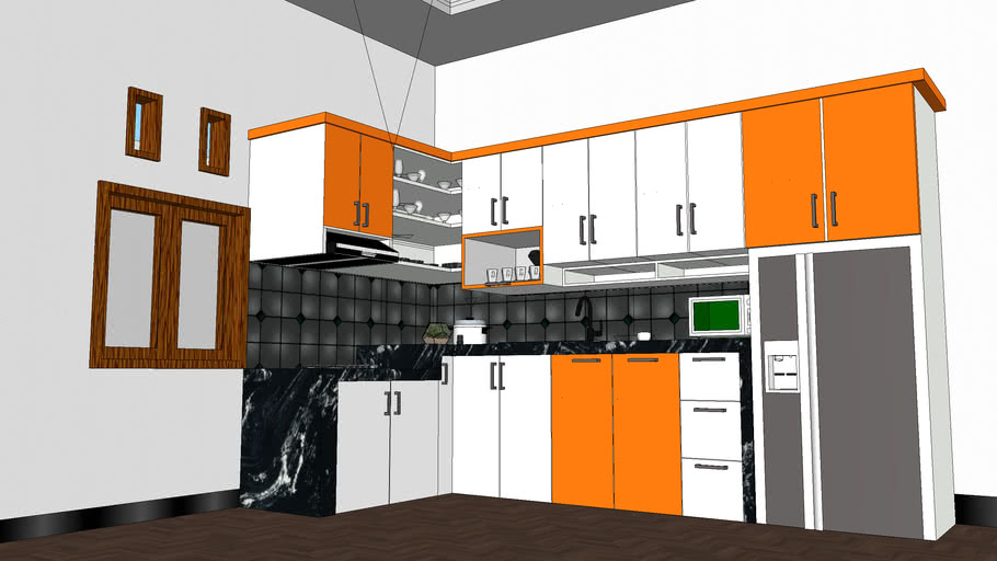 kitchen set minimalis | 3D Warehouse