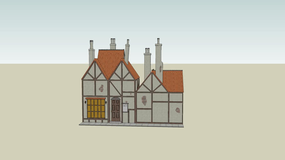 Le Chaudron Baveur / The Leaky Cauldron | 3D Warehouse