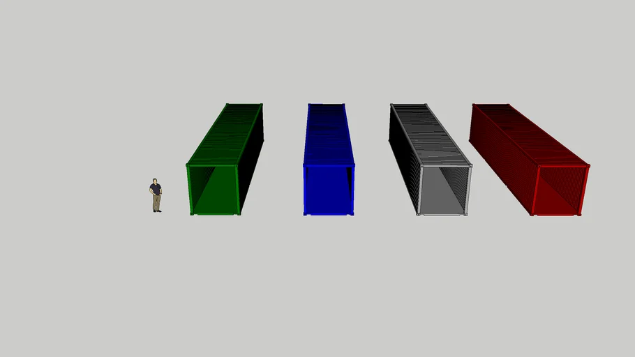 Shipping Containers | 3D Warehouse