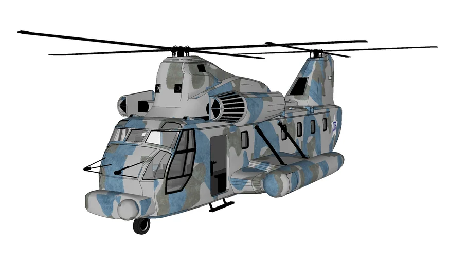 Cargobob GTA V (customized for CRonoz) | 3D Warehouse