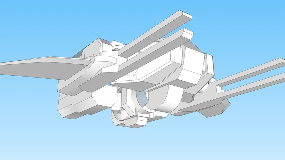 Concept Fighter Ship Mech | 3D Warehouse