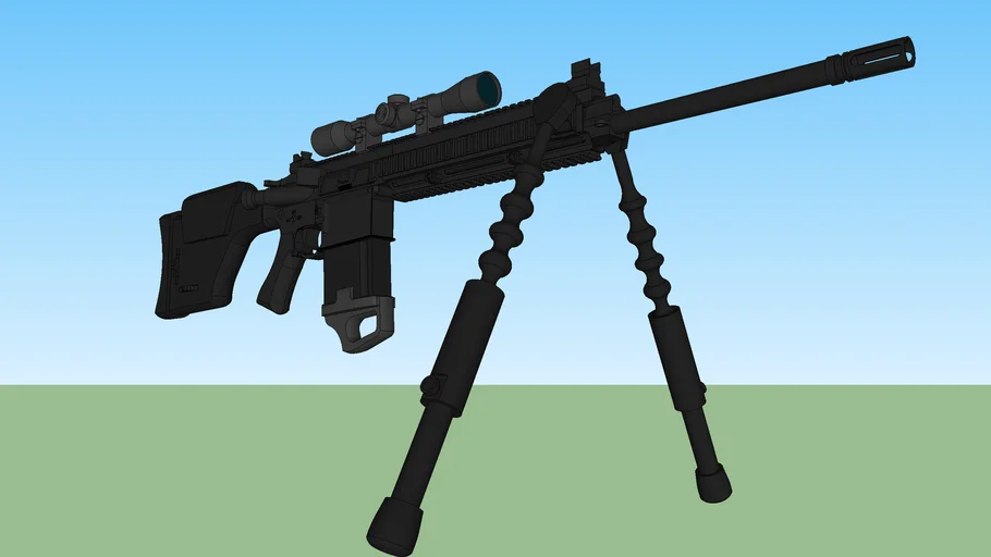 HK417 Sniper | 3D Warehouse