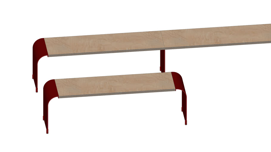 BENCH modular seating solution | 3D Warehouse