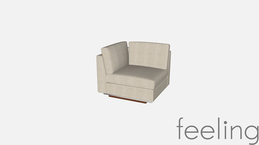 sofa_zurique_canto | 3D Warehouse