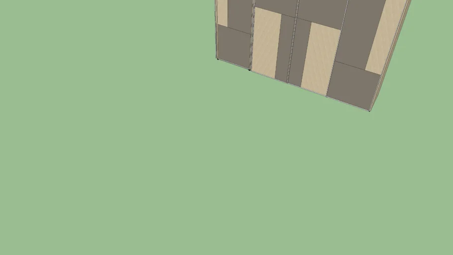 sliding wardrobe | 3D Warehouse