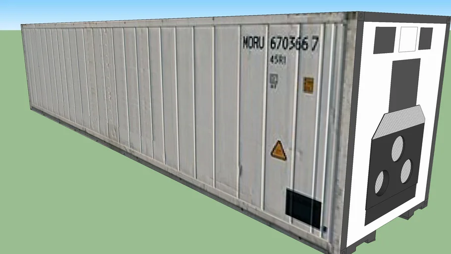 Dole Reefer Container 2 | 3D Warehouse