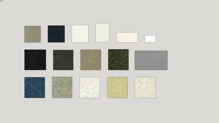 Formica Solid Surfacing Set 2of3 | 3D Warehouse