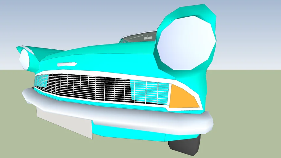 Flying Ford Anglia | 3D Warehouse