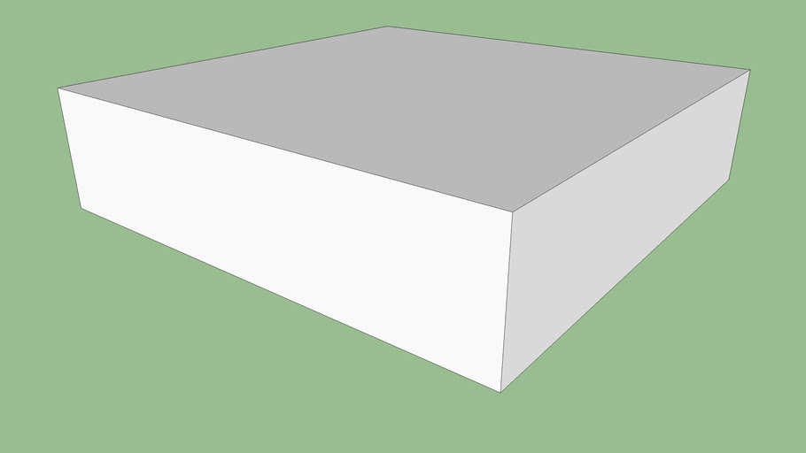 basic 8x8x2 platform | 3D Warehouse