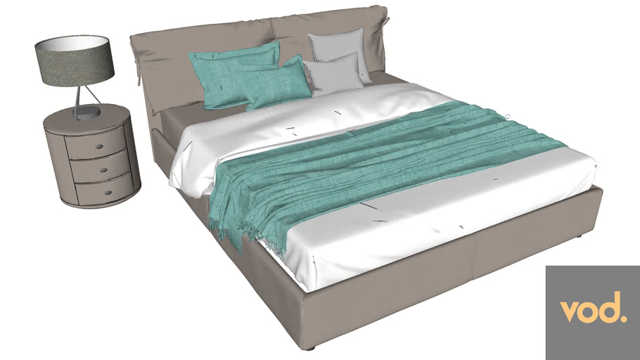 BED 01 | 3D Warehouse