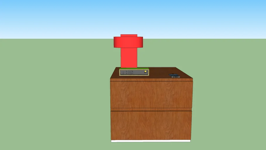 bedside table | 3D Warehouse