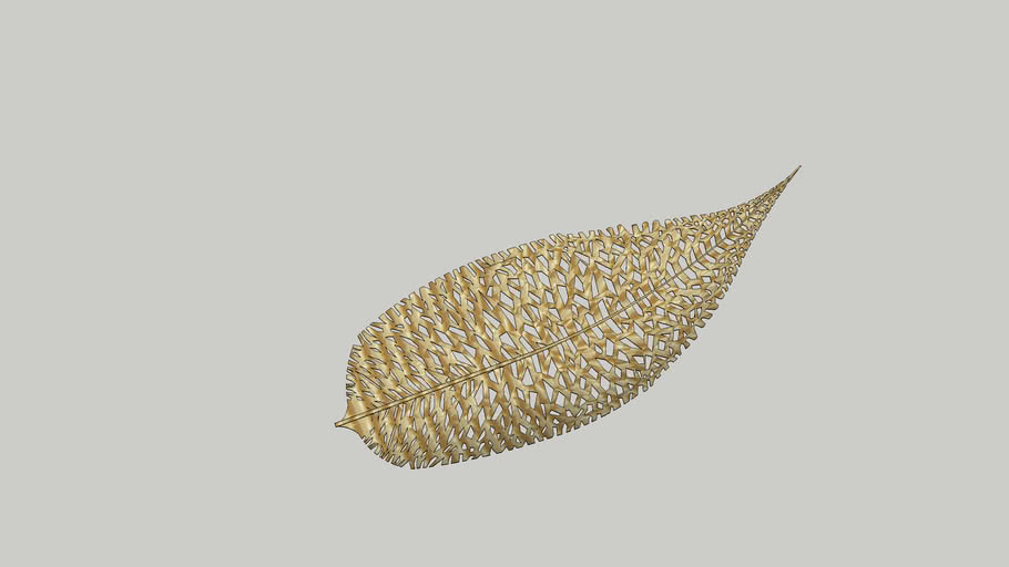 Leaf Sculpture | 3D Warehouse