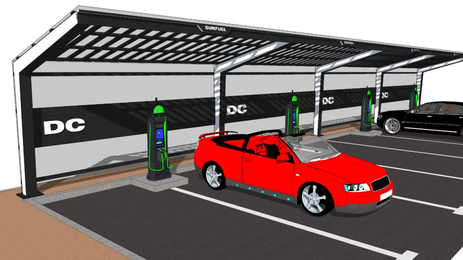 EV Charging Station | 3D Warehouse