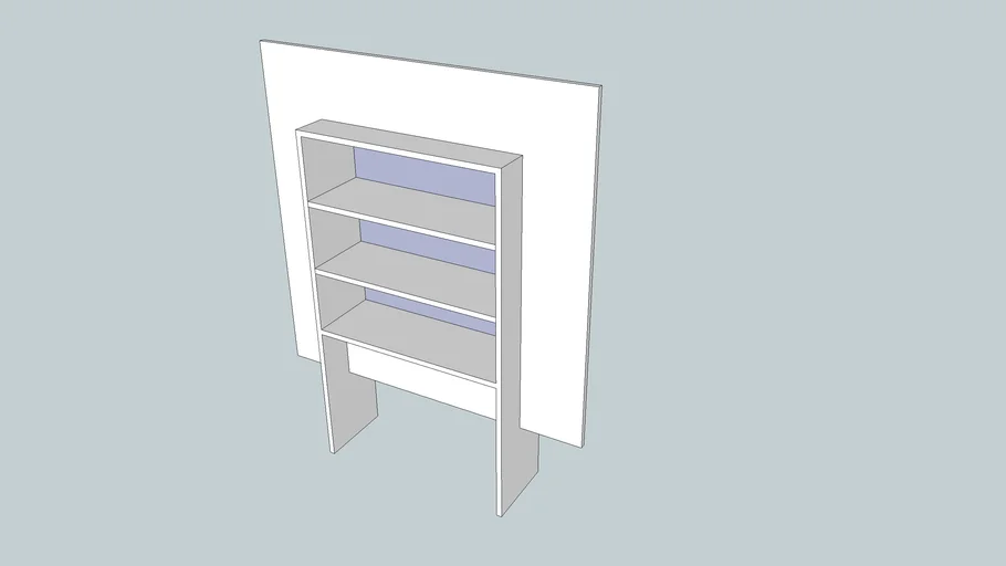 Freestanding Shelf | 3D Warehouse