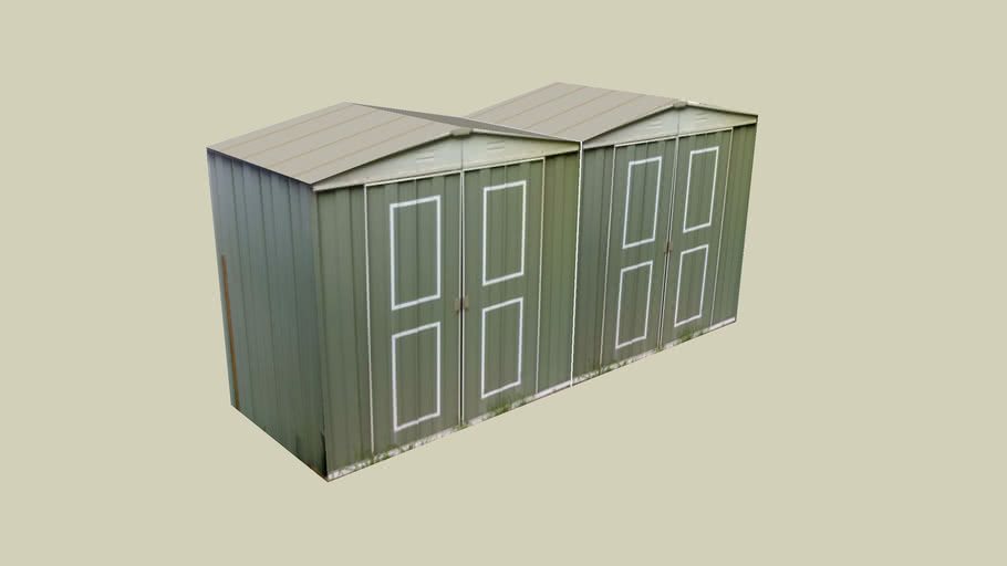 Small Garden Sheds | 3D Warehouse
