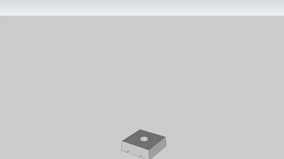 Simpson Strongtie Composite-Plastic Standoff Post Base 4x4 CPS4 | 3D ...
