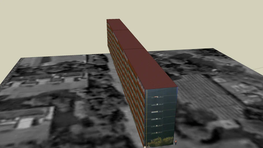 edificio largo 2 | 3D Warehouse