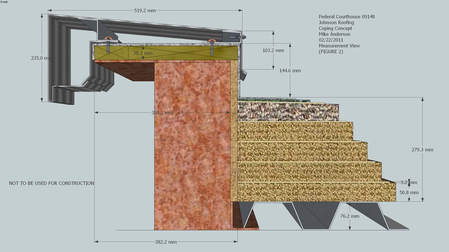 Metal Coping Detail | 3D Warehouse