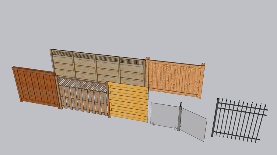 Fence | 3D Warehouse