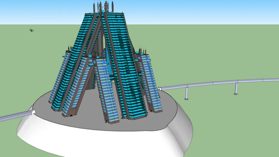 edificio piramidal | 3D Warehouse