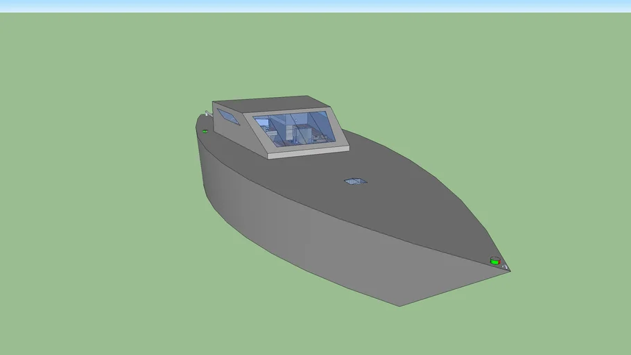 Long Range Speed Boat | 3D Warehouse
