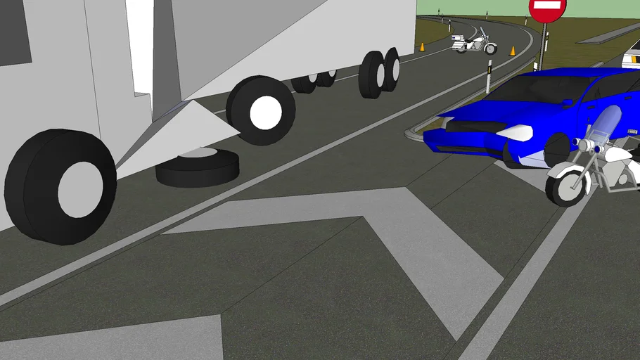 Road crash | 3D Warehouse