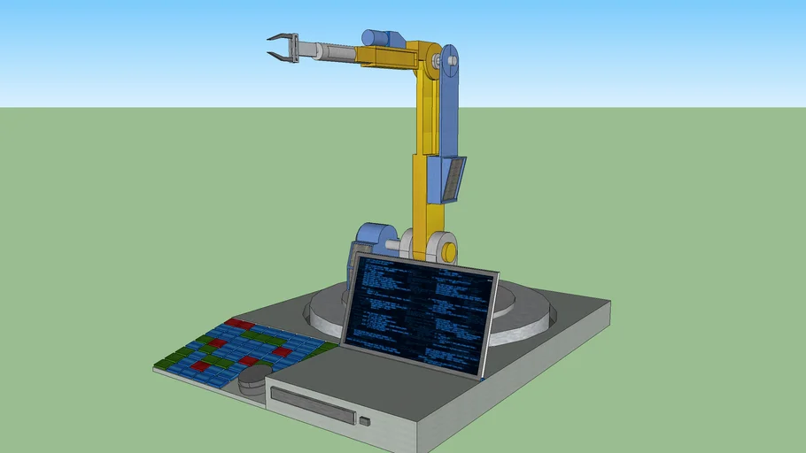 mechanical robot arm | 3D Warehouse