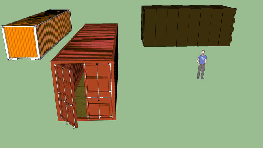 shipping container | 3D Warehouse
