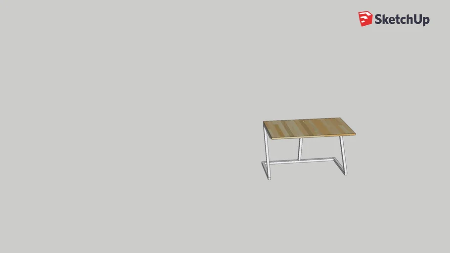 Meja Komputer | 3D Warehouse