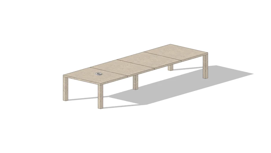Large table | 3D Warehouse