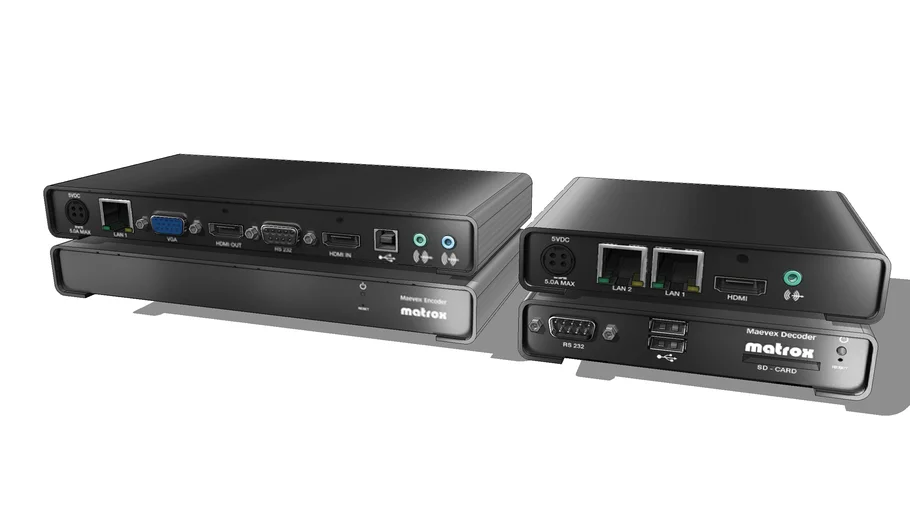 Matrox Maevex H.264 Encoder & Decoder | 3D Warehouse