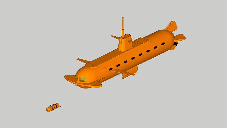Voyager Submarine | 3D Warehouse